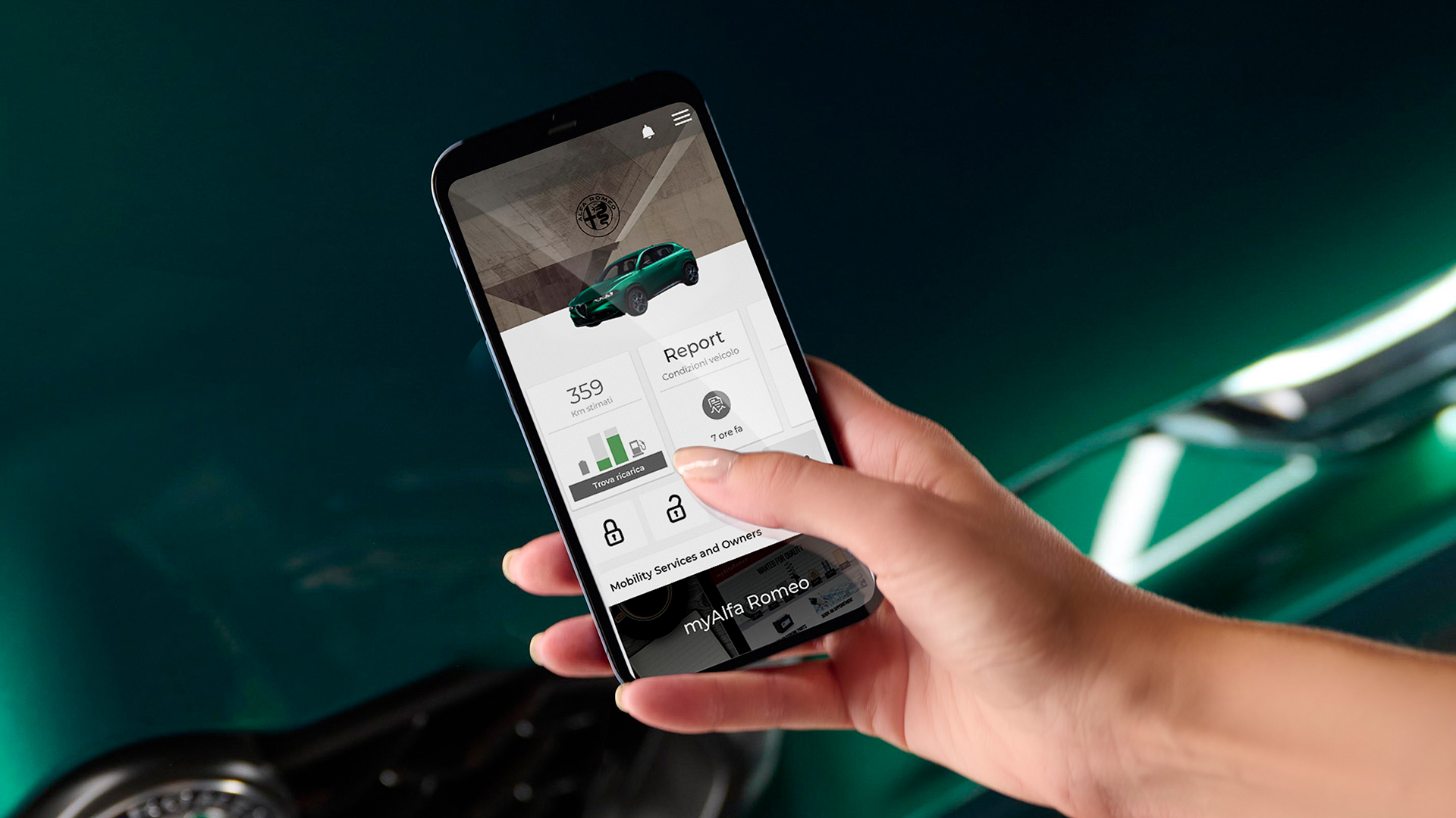 Découvrez nos services connectés | Alfa Romeo